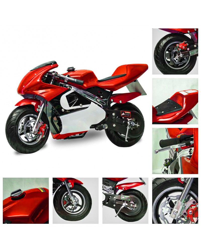 Mini moto 49cc Doppio Scarico Pro - T-Moto Specialisti Offroad